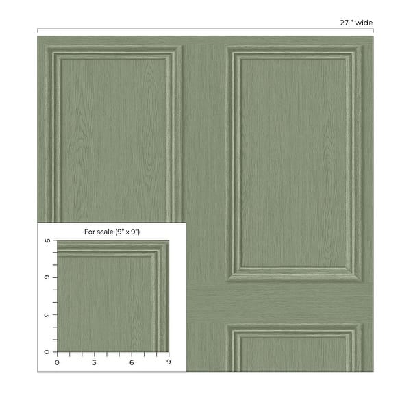 Stacy Garcia Home Faux Wood Panel Peel and Stick Wallpaper - Bed Bath ...