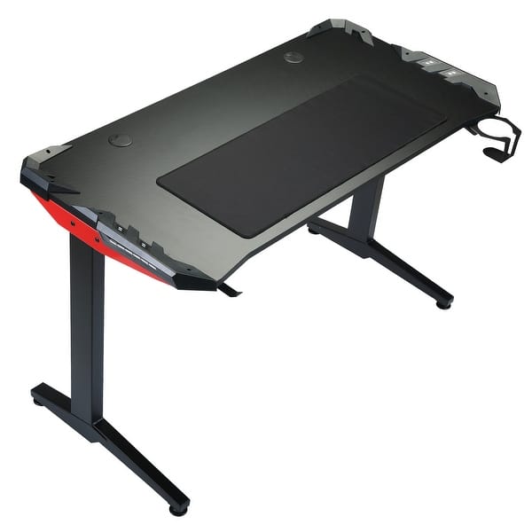 Home Office Gaming Desk Gaming Computer Desk,T Shape Leg Table - Bed ...