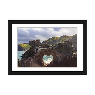 iCanvas "Heart-shaped opening near Nakalele Blowhole, northern tip of ...