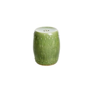 Long Quan Carved Fish Medallion Garden Stool - Bed Bath & Beyond - 20645191