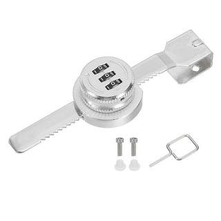 Keyless Cabinet Lock Ratchet Lock Zinc Alloy 3 Digit Password ...