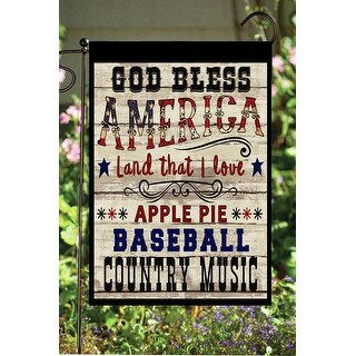 Vibrant Rustic Decorative Rectangular Garden Flag 18" x 12" - Bed Bath ...