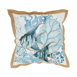 Outdoor Fish Pillow - Bed Bath & Beyond - 42557687