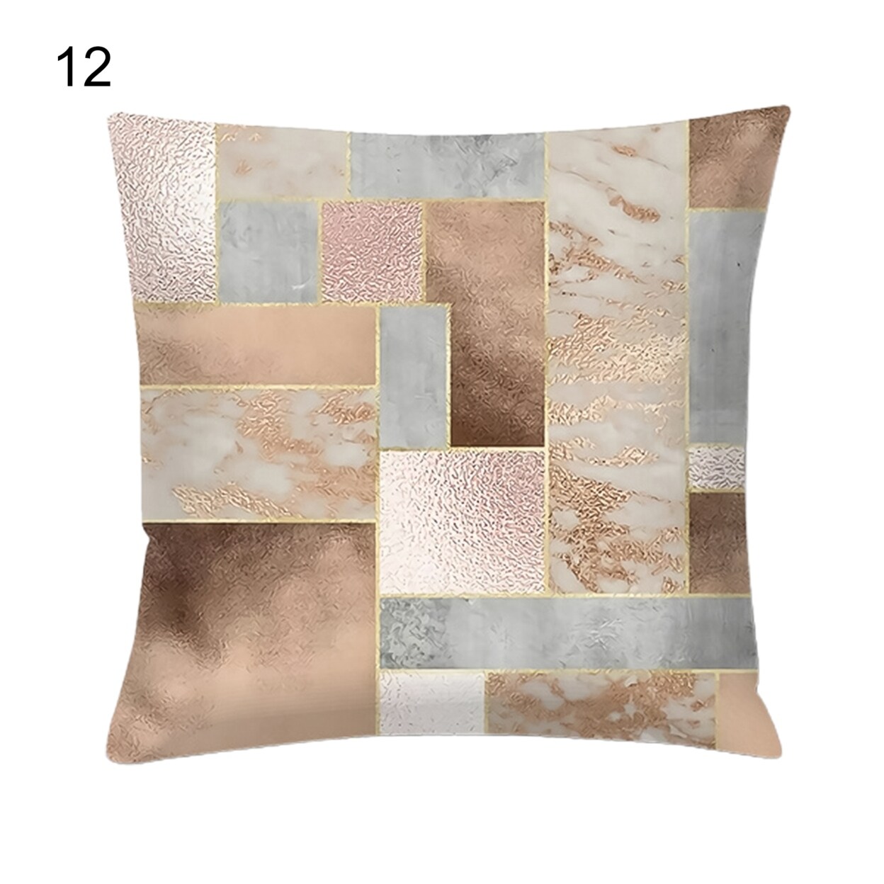 peach patterned cushions