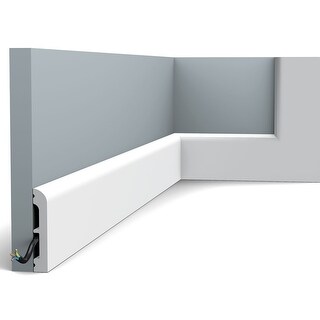 Orac Decor Baseboard Moulding 3" High x 1/2" Projection A - Bed Bath ...