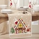 Holiday Runner With Gingerbread House Design - Bed Bath & Beyond - 31644542