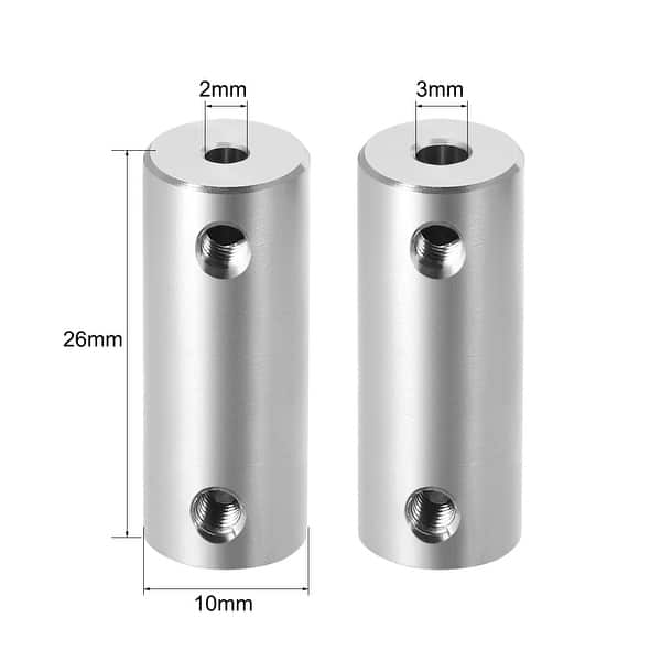 Shaft Coupling Robot Motor Wheel Rigid Coupler Connector w Hex Spanner ...