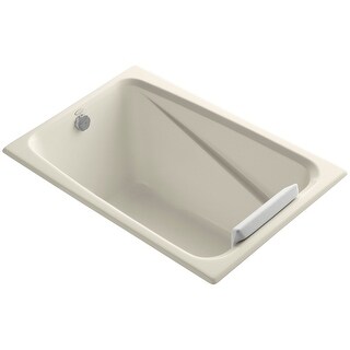 Kohler K-1490-X Greek Collection 48" Drop in Soaking Bath Tub - Drain ...