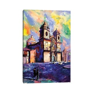 iCanvas "Church On Plaza De Armas - Cusco, Peru" by Ryan Fox Canvas ...
