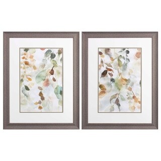 Cascading Nature S/2 Framed Art Under glass - Bed Bath & Beyond - 40741163