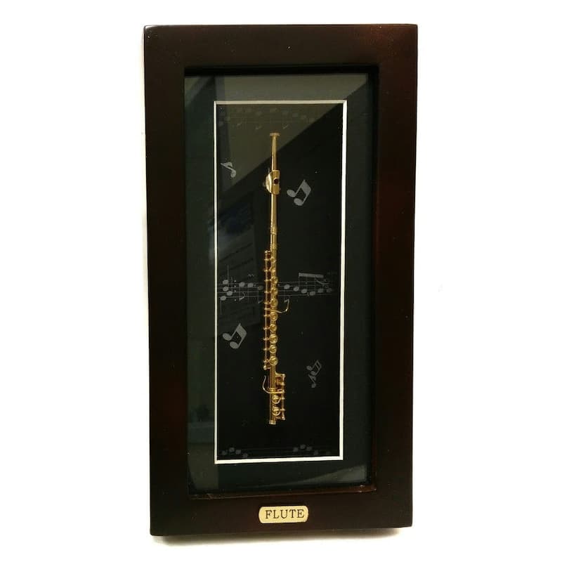 Mini Flute In A Frame Wall Decor - Overstock - 40447127