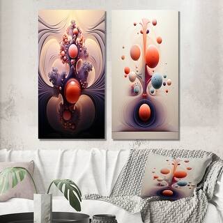 Designart "Metamorphosis Abstract Geometric Multiverse III" Abstract ...
