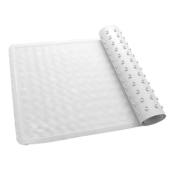 Bath Bliss Anti-Slip Jumbo Bath Mat in White - Bed Bath & Beyond - 34868687