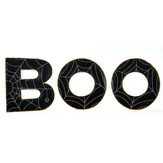 National Tree Company Halloween Pre Lit Lawn Decoration, Orange, 'BOO ...
