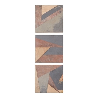 Triptych Wall Art With Slate Design (Set of 3) - Bed Bath & Beyond ...
