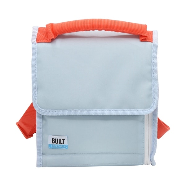 BUILT IceHouse Gel Cube Polyester Freezable Lunch Tote - Ice Blue ...