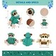 DolliBu Monkey Big Eye Doctor Plush with Cute Scrub Uniform and Cap ...