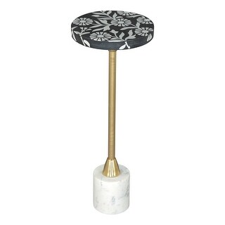 Lizza Side Table Multicolor - Bed Bath & Beyond - 35681363