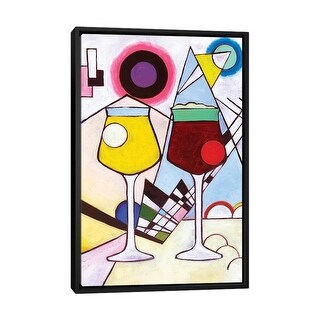 iCanvas "Kandinsky Teku Glasses" by Scott Clendaniel Framed - Bed Bath ...