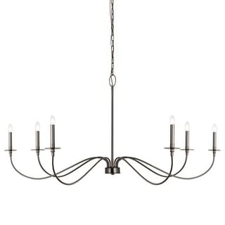 Z-Lite 2301-63 Arrington 6 Light 63" Wide Taper Candle Style - Bed Bath ...