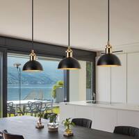 Conia Modern 1-Light Cone Pendant Lights for Kitchen Island - 9" D x 8. ...