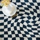 Luther Abstract Checkered Modern Shag Area Rug - Bed Bath & Beyond ...