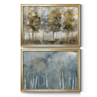 Linen Trees Premium Framed Canvas - Ready to Hang - Multi-Color - Bed ...