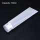 100ml Squeeze Tube, Empty Cosmetic Tubes Plastic Translucent Frosted ...