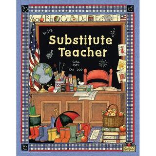 (10 Ea) Sw Substitute Teacher Pocket Folder - Bed Bath & Beyond - 22149898