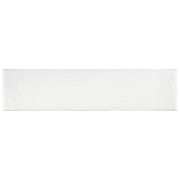 Merola Tile Brooklin Brick White 2.38" x 9.5" Porcelain Floor and Wall ...