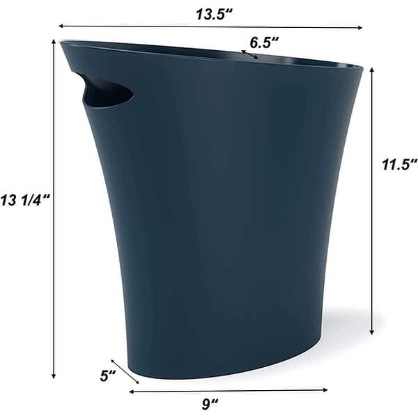 Small Trash Can – Open Top Skinny Garbage Cans for Kitchen, Office ...