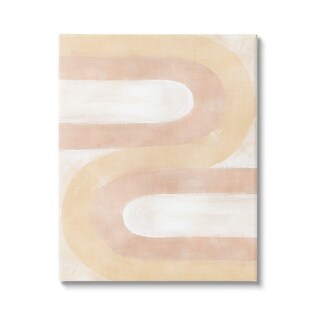 Stupell Wavy Alternating Arches Canvas Wall Art Design by BlursByAI ...