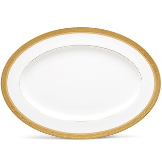 Summit Gold Oval Platter, 16" - Bed Bath & Beyond - 43499345