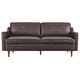 Impart Mid-century Modern Top-grain Leather Sofa - Bed Bath & Beyond ...