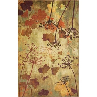 Hearthside Autumn Leaves Rustic Lodge Area Rug - On Sale - Bed Bath ...