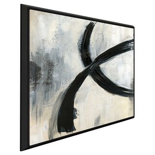 "Abstract Rings I" Print on Floating Canvas - Bed Bath & Beyond - 36488328