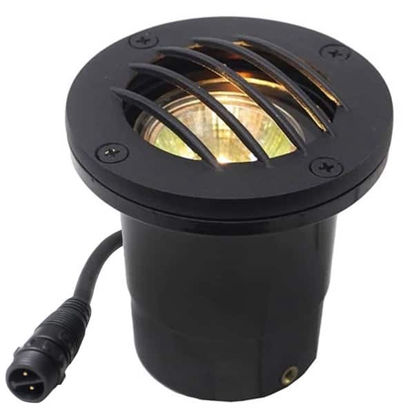 12V Composite In Ground Well Light w/ Curved Grill Cover - Bed Bath ...