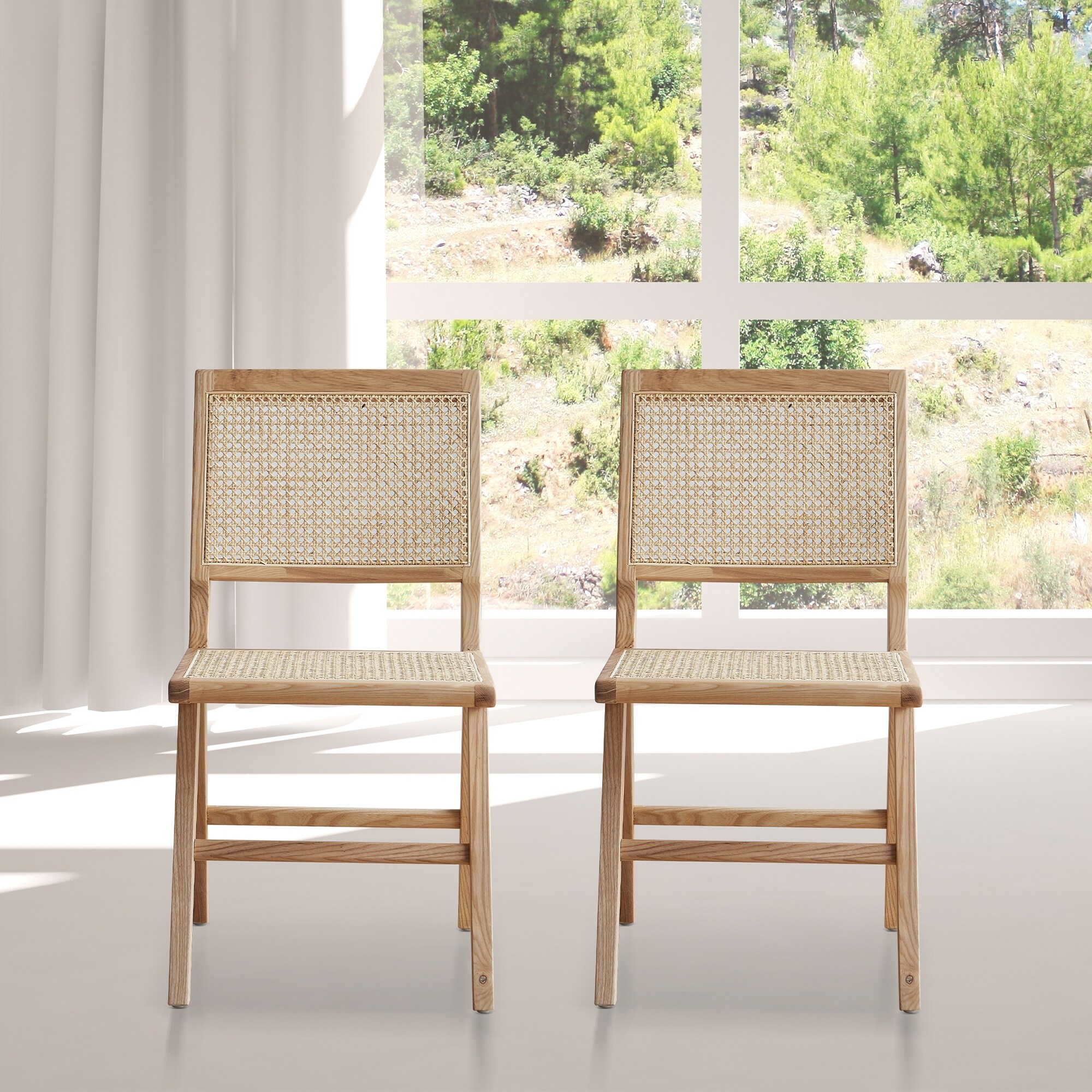 Wood, Solid Back Dining Chairs - Bed Bath & Beyond