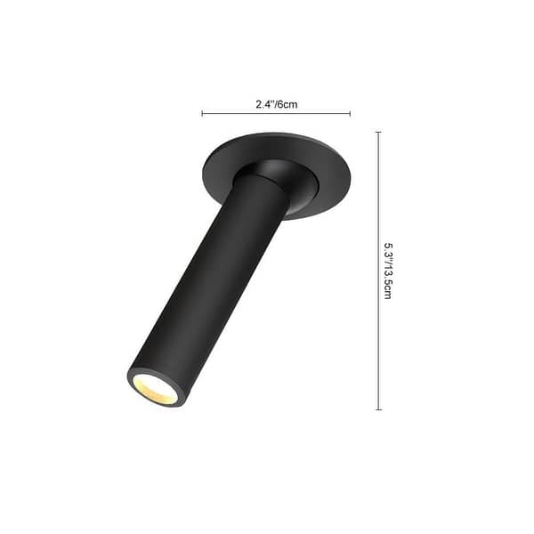 Adjustable Cylinder Single LED Spotlight Track Light - Minimalist - Bed ...