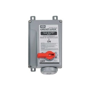 Hubbell Wiring Device-Kellems Mch Intrlk Dvc,3P4W,100 A,600V AC,50hp ...
