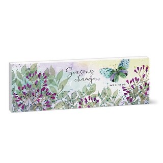 Focus on The Good Decorative Horizontal Wood Block Sign 10.5” by 3.5 ...