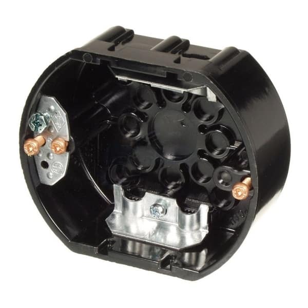 1.5 in.Octagon Plastic Junction Box with Cable Clamps American ...