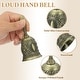 Loud Hand Bell, Wedding Dinner Service Call Bells, Vintage Alloy ...