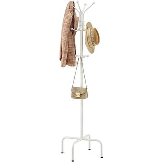 Coat Rack Freestanding, Entryway Coat Rack With 12 Hooks, Floor ...