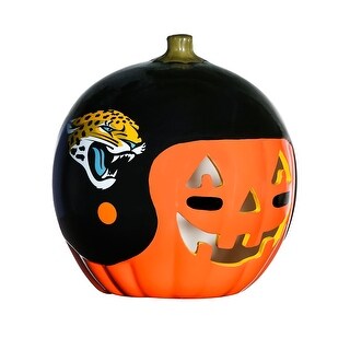 NFL Jacksonville Jaguars Ceramic Pumpkin Helmet - Bed Bath & Beyond ...