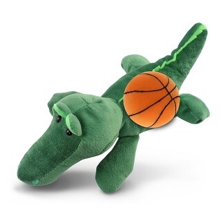 DolliBu Soft Huggable Alligator Stuffed Animal with Basketball Plush ...