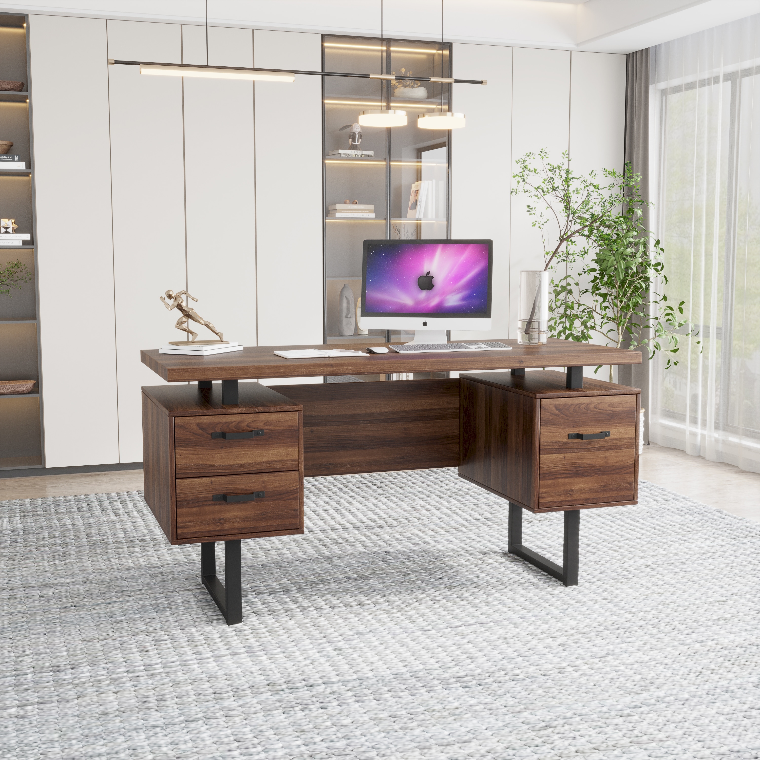 Home Office Computer Desk with Drawers - Bed Bath & Beyond - 36199646