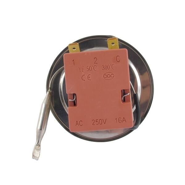 NC AC 250 16A 50-300C Temperature Control Switch Capillary Thermostat ...