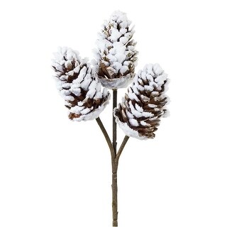 Pine Cone Pick 12"H (Set of 24) Plastic - Brown - Bed Bath & Beyond ...