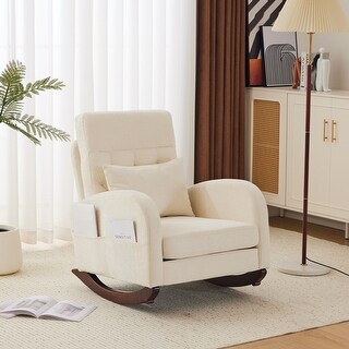 Upholstered Rocking Chair - Bed Bath & Beyond - 40810227